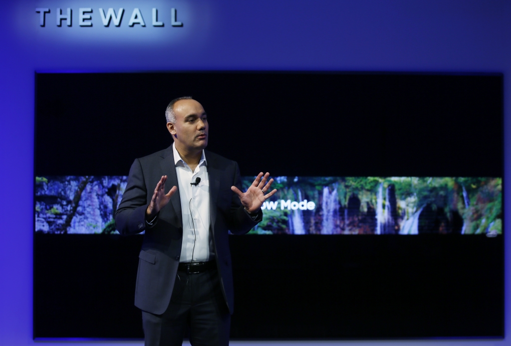 Samsung Unveils “The Wall,” the World’s First Modular MicroLED 146-inch ...