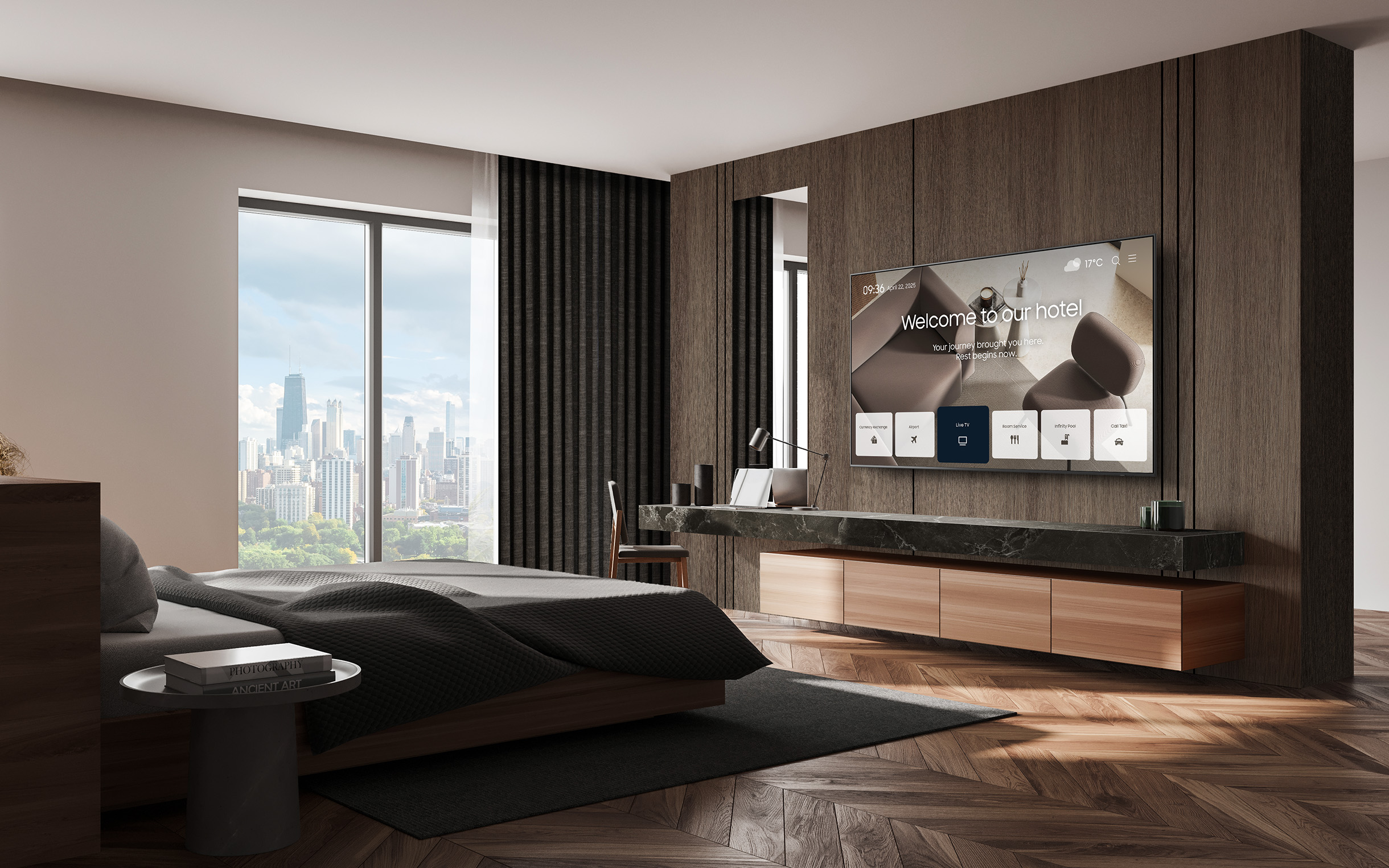 Samsung To Unveil HU8000F Hotel TV Series at HITEC 2025 - Samsung Newsroom Global Media Library
